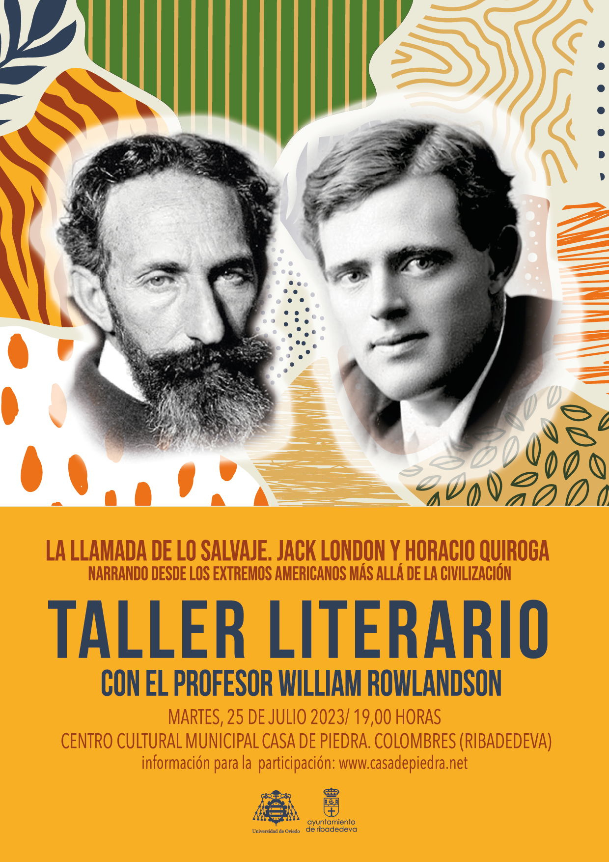 Taller literario del profesor William Rowlandson con Jack London y ...
